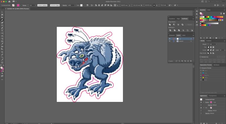 Here’s how to create awesome cut paths in Adobe Illustrator | The ...