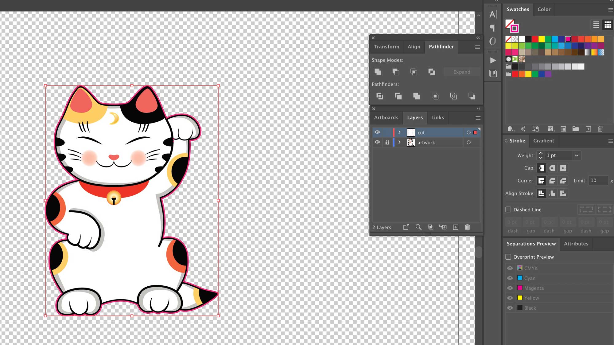 Here's how to create awesome cut paths in Adobe Illustrator | The Diginate.com Blog