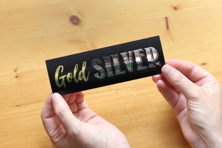 Diginate - Here’s how to make stickers with silver AND gold elements ...